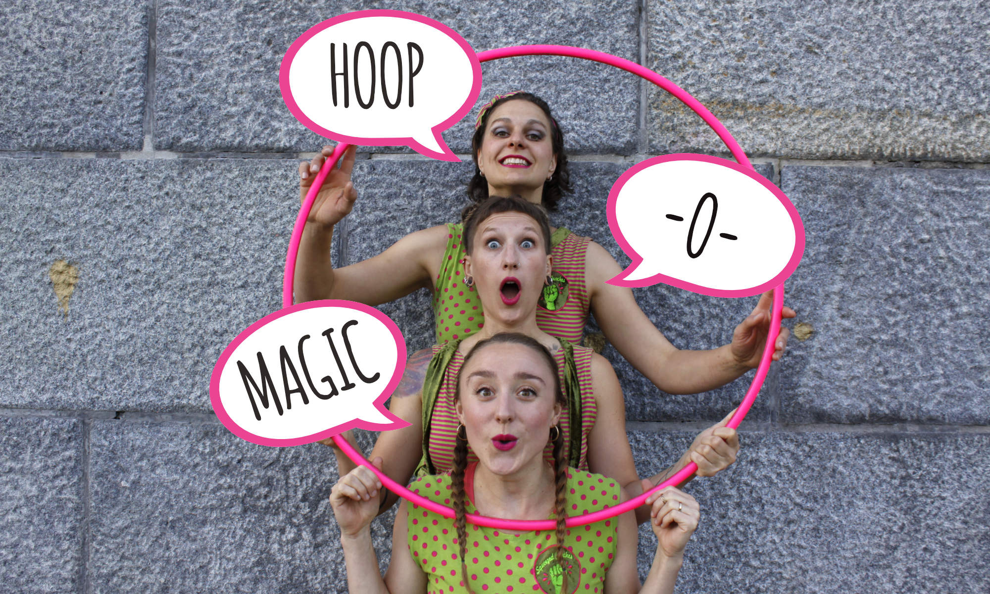 Squeezed Peaches – Hula-Hoop-Performances for your Event