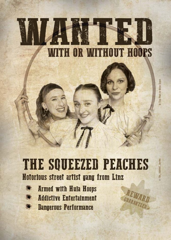 Wanted Plakat – Squeezed Peaches